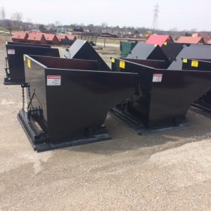 Stack-able, rotate-able and self dump containers – CIF Industries, Inc.